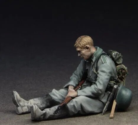Коллекционная модель солдата 1:35