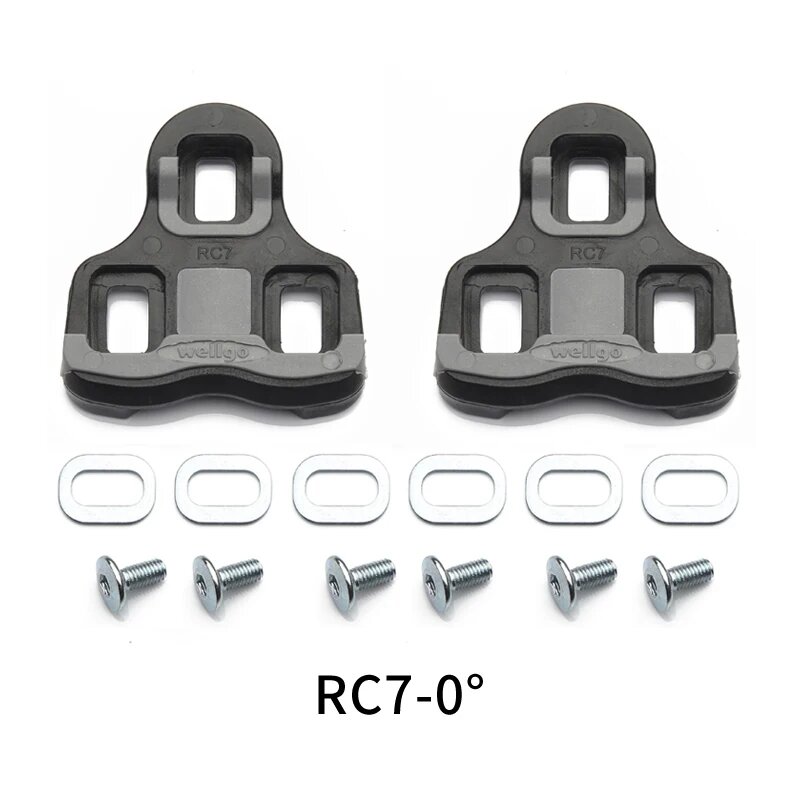 Wellgo RC7 Шипы для педалей, 0°, Серый
