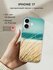 Чехол на Apple iPhone 17 / Айфон 17 с принтом "Морской пляж"