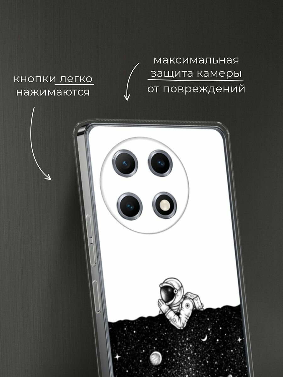 Чехол на Tecno Camon 30S / Текно Камон 30S с принтом "Космический сон" — фото 1