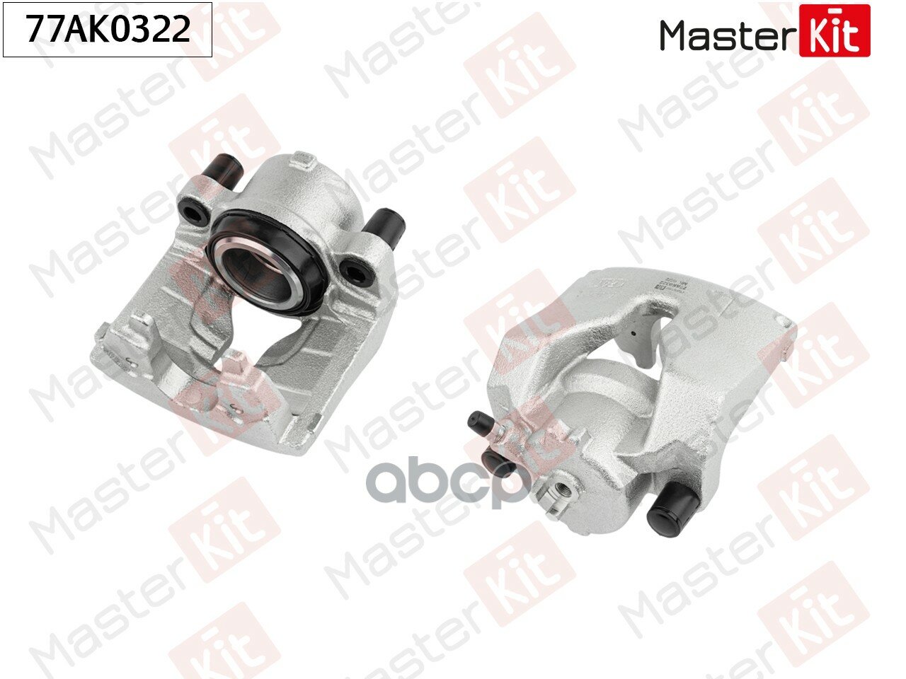 Суппорт тормозной передний L MasterKit арт. 77AK0322