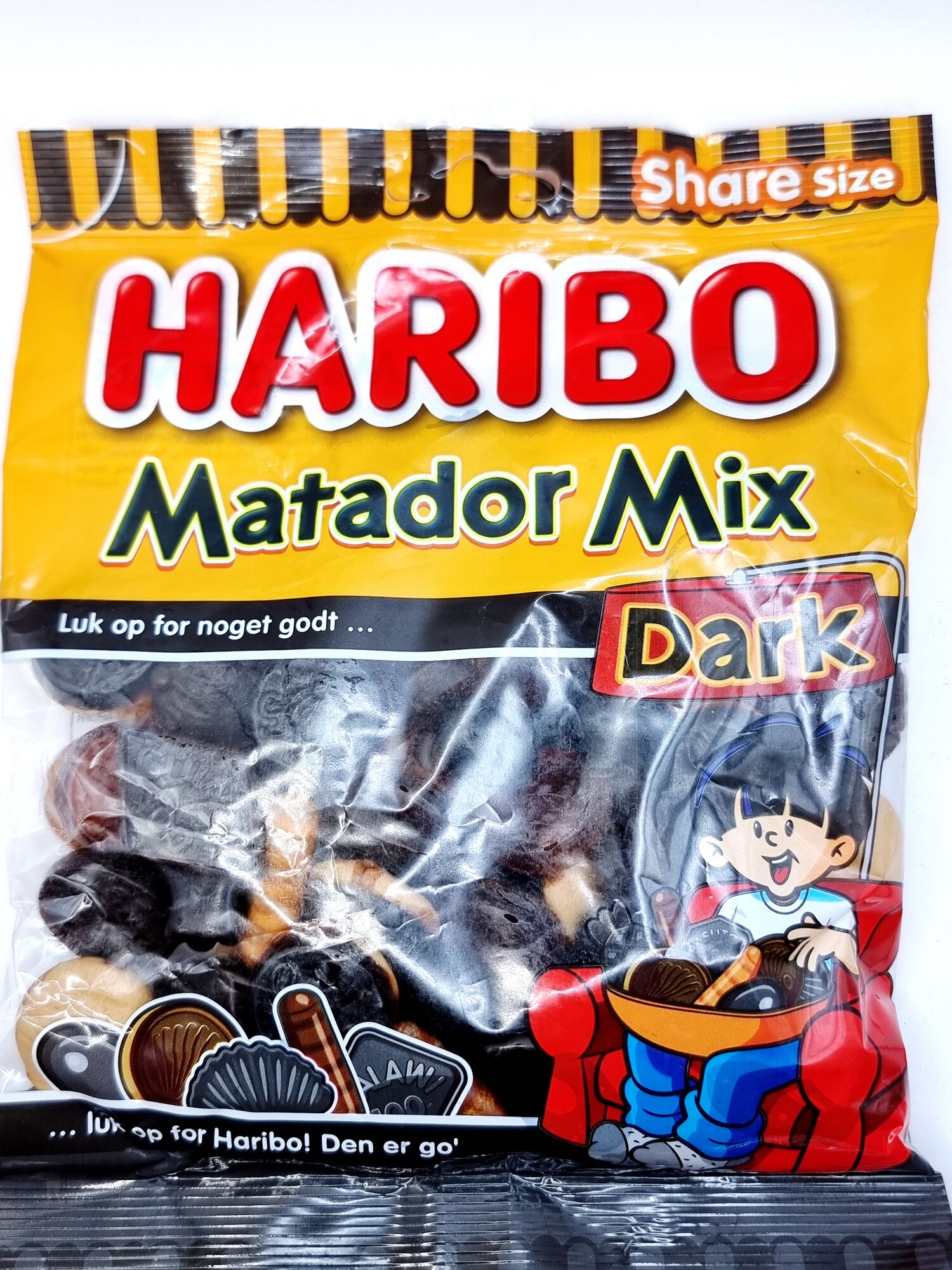 Мармелад Haribo Matador Mix Dark лакрица, злаки и винная камедь 270 г (Из Финляндии)