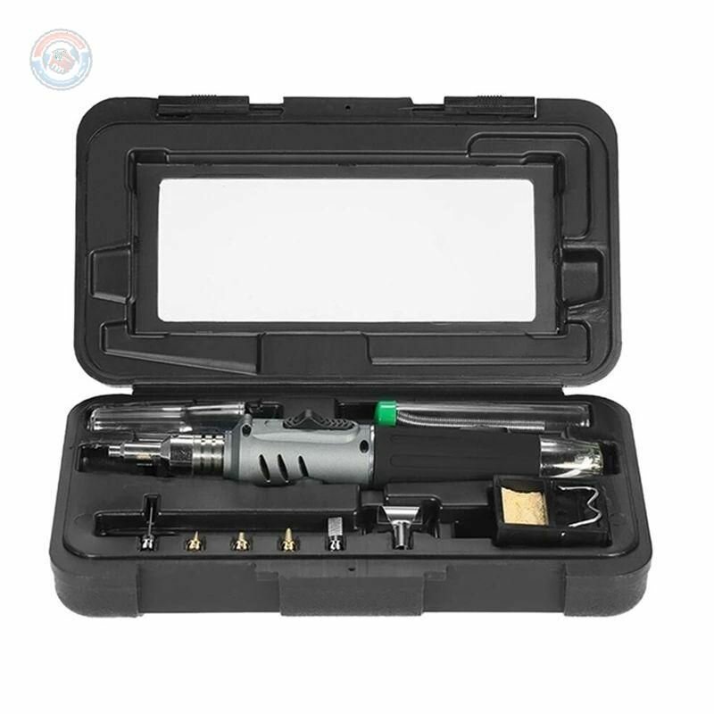 Газовый паяльник с автоподжигом, без ограничений по напряжению, компактный термофен для полевых работ и домашнего ремонта