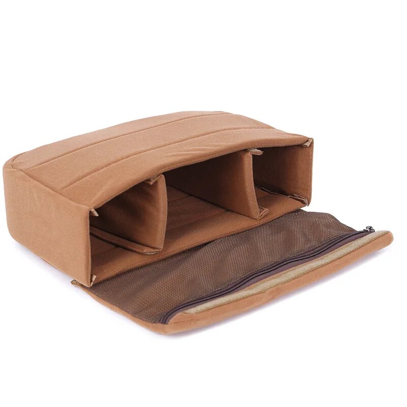 Толстая мягкая сумка-вставка для камеры, внутренний вкладыш, чехол для хранения, органайзер, вставки для цифровых зеркальных фотоаппаратов Canon Nikon Sony