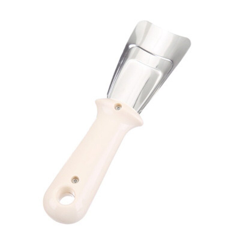 Эксклюзивная бежевая лопатка из нержавеющей стали для льда