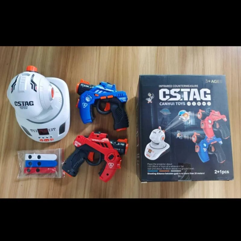 Лазерный пистолет CSTAG для игр с проектором