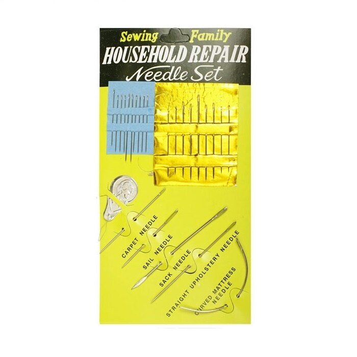 Иглы для шитья TBY Household repair, ручного, 0340-0067 (ИРШ. ТВ. НN-24. НOUS.12)