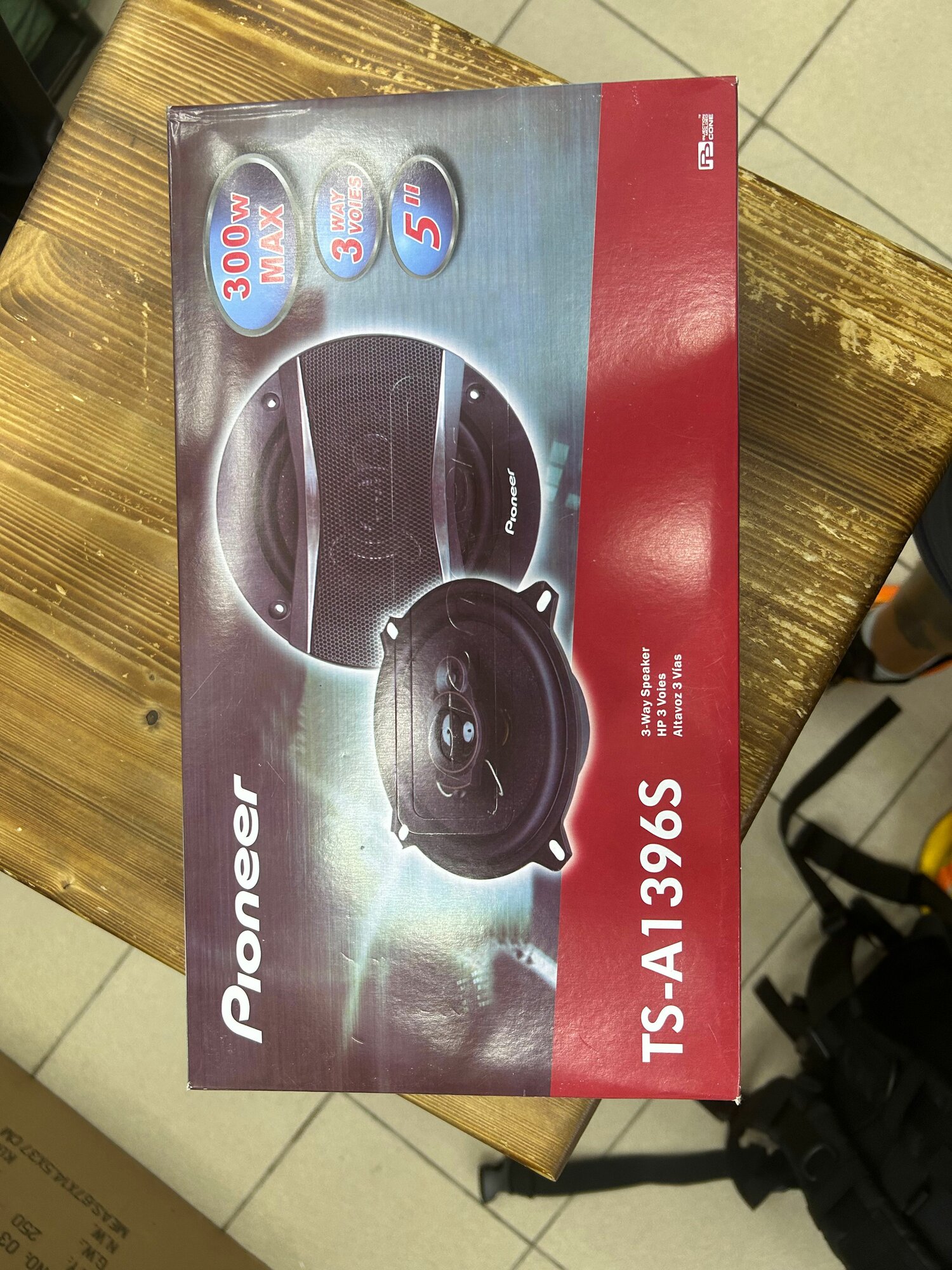 Автомобильные динамики Pioneer TS-A1396S 13 см