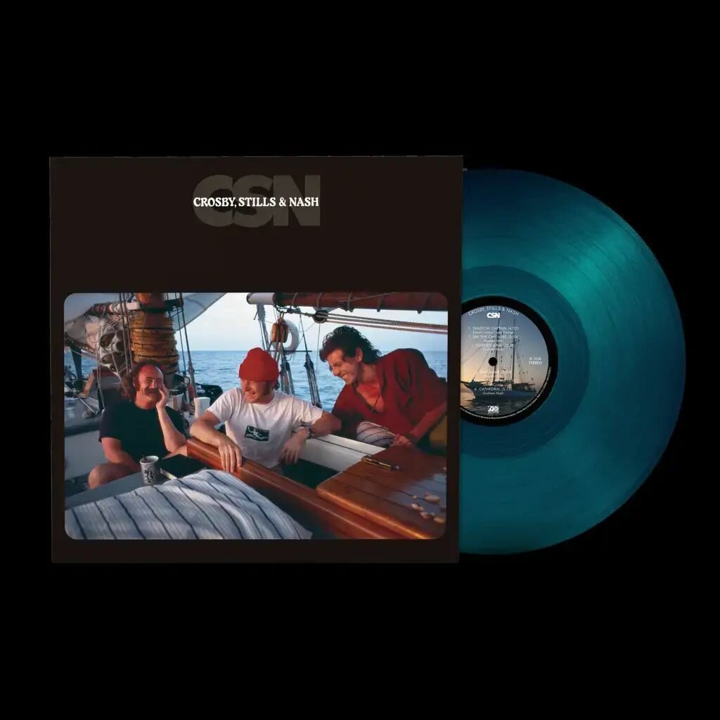 CROSBY, STILLS & NASH - CSN, (LP, Limited Edition, Reissue, Stereo, Sea-Blue Vinyl) Виниловая пластинка