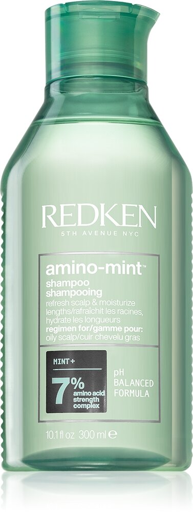 Redken Мягкий очищающий шампунь для волос, склонных к жирности Redken Amino Mint 300 мл