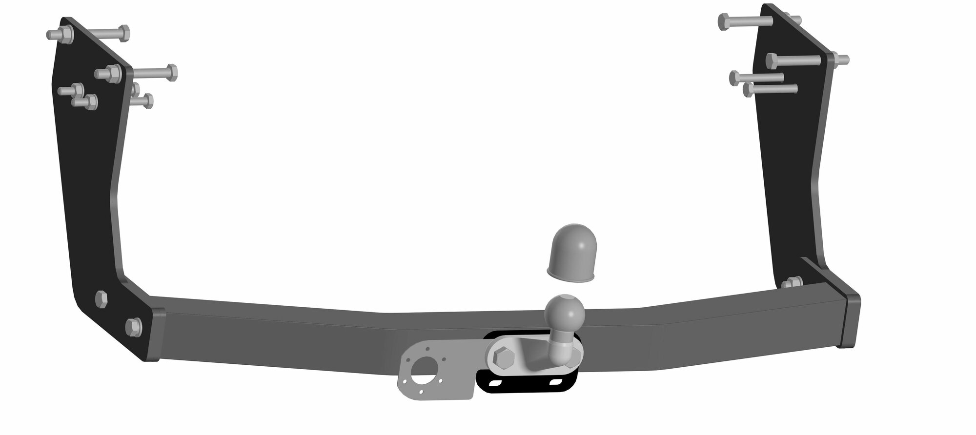 Фаркоп для Sollers Atlant (короткая база) (2022-) "ORIS" 5619F