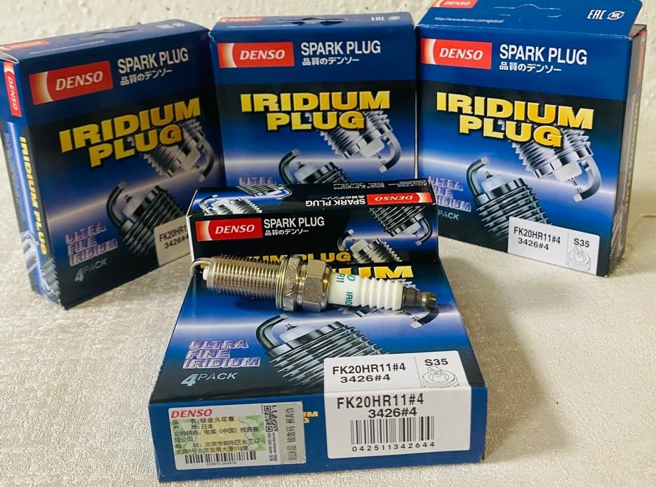 Свечи зажигания Denso FK20HR11 Toyota Camry Highlander Alphard RAV4, Lexus ES RX Цена за 1 шт