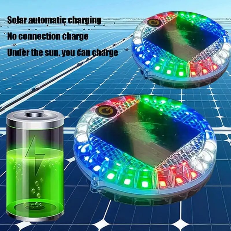 Автомобильная мигающая сигнальная лампа, безопасная лампа против столкновений, интеллектуальный датчик, стробоскоп безопасности, предупреждающий боковой свет для ночной езды