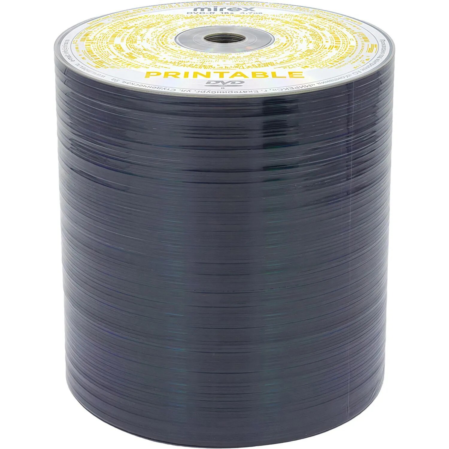 Носители информации DVD-R Mirex Ink-Jet 4.7Gb/100/уп (100/500)(UL130088A1T)