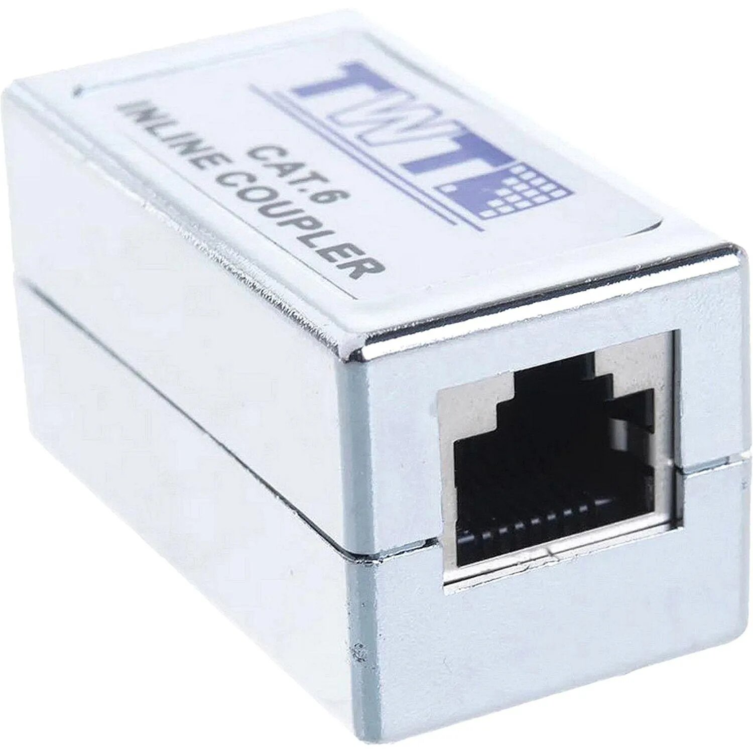 Адаптер проходной TWT TWT-CP45STP6 RJ-45, экранированный, категории 6