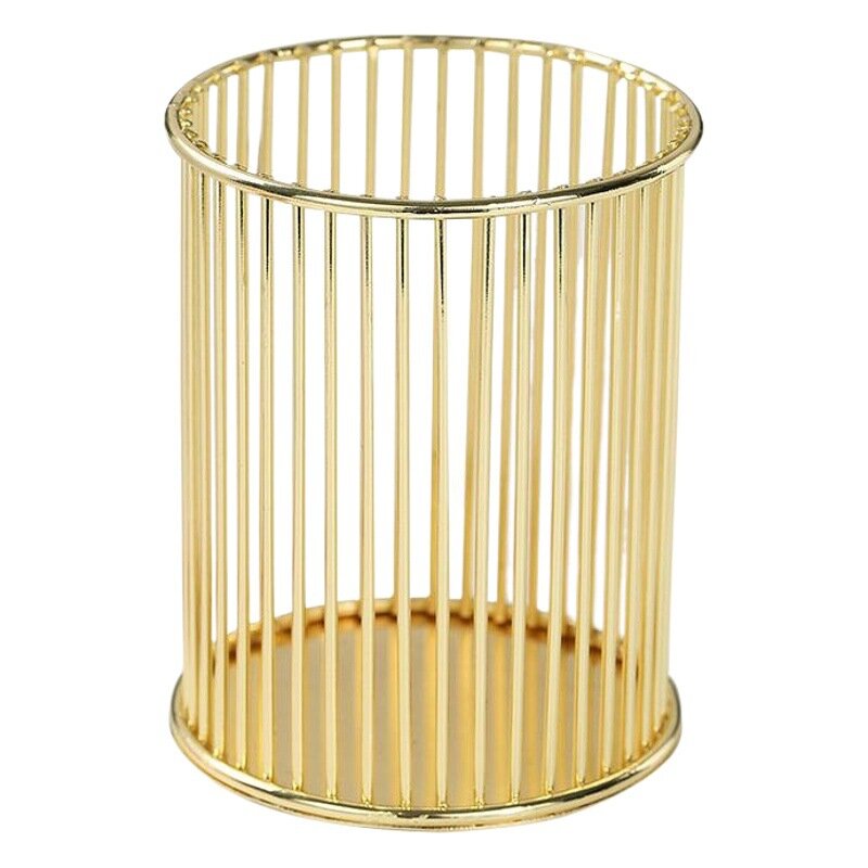 Держатель для ручек Le Leisurely "Золотое кольцо", металл, круглый, 8х10 см