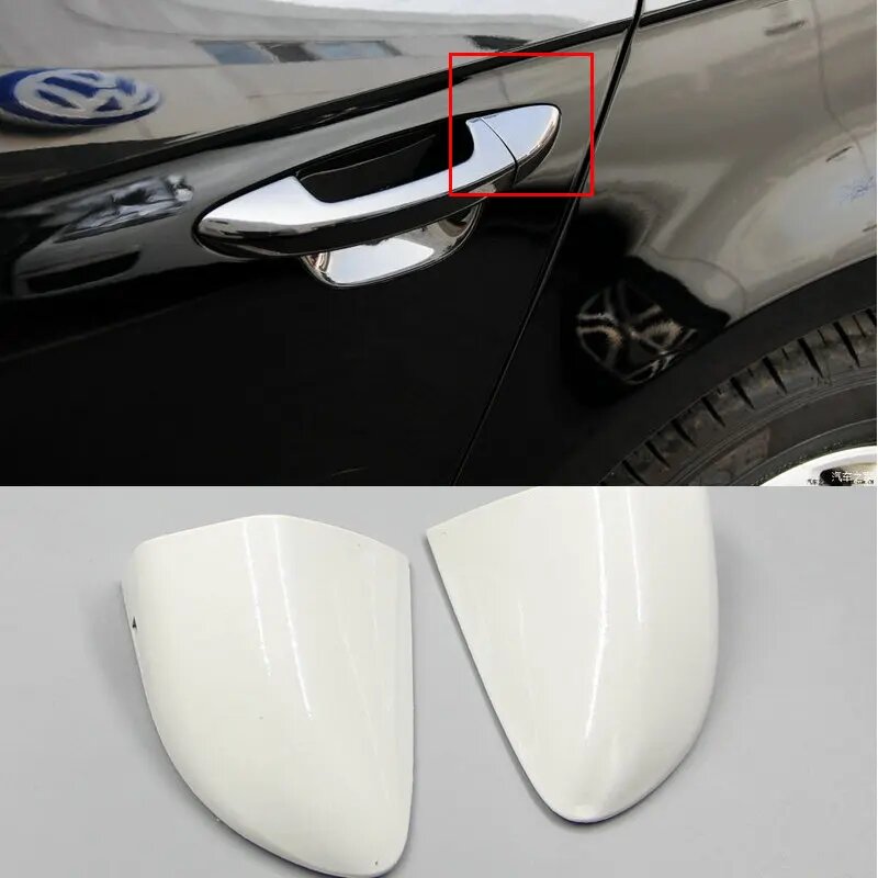 Накладка дверной ручки Passat B6/B7/CC White Right