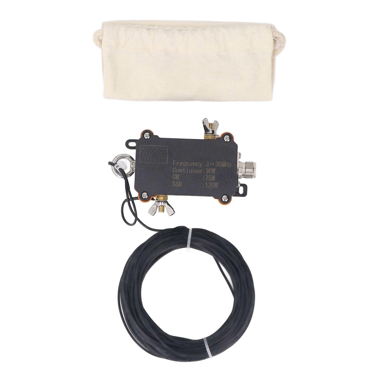 EFHW Антенна 3-30 МГц 1:49 Balun SSB120W 20 м.