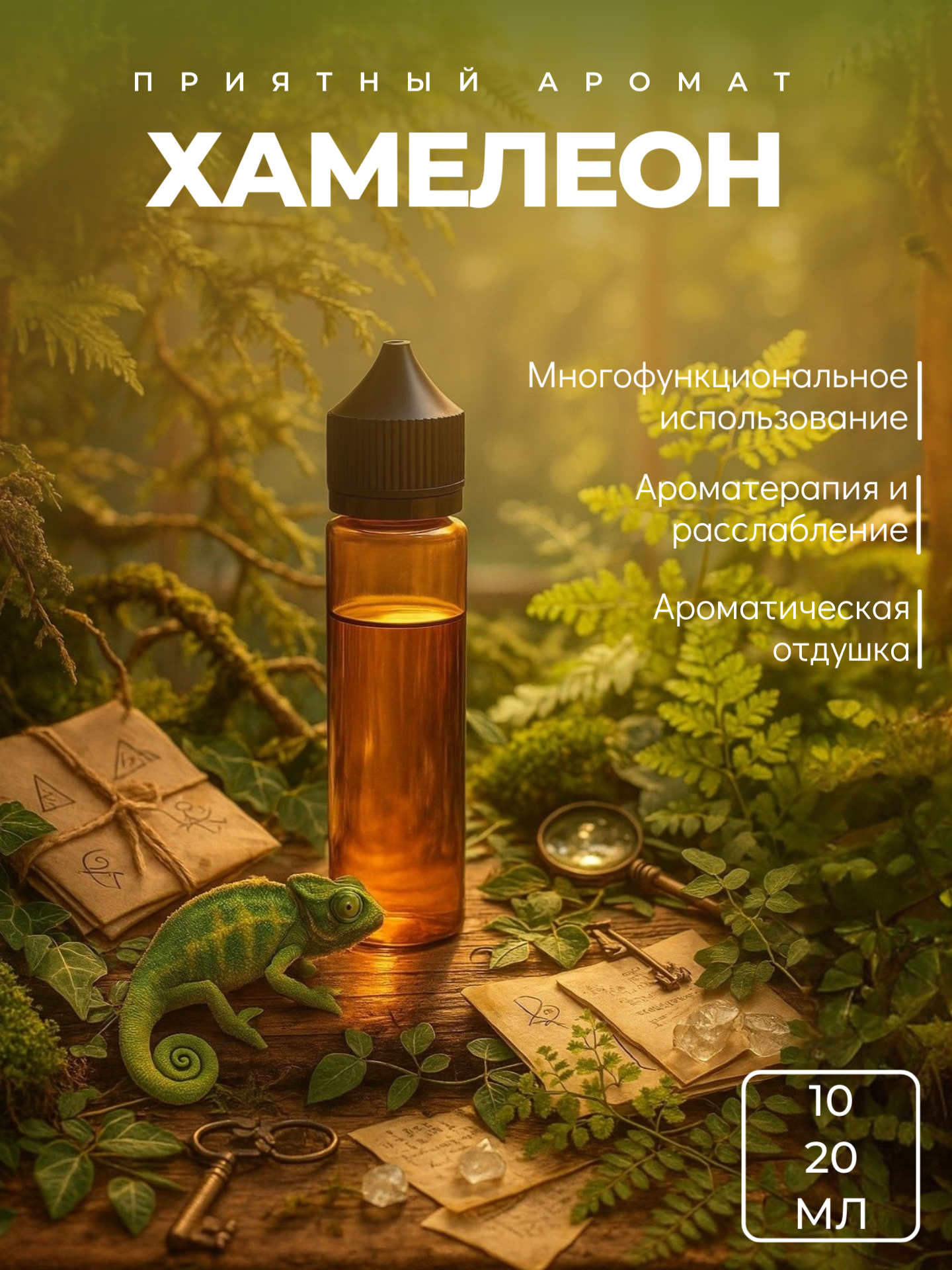 Ароматическая отдушка Хамелеон 20 ml для свечей, мыловарения и духов