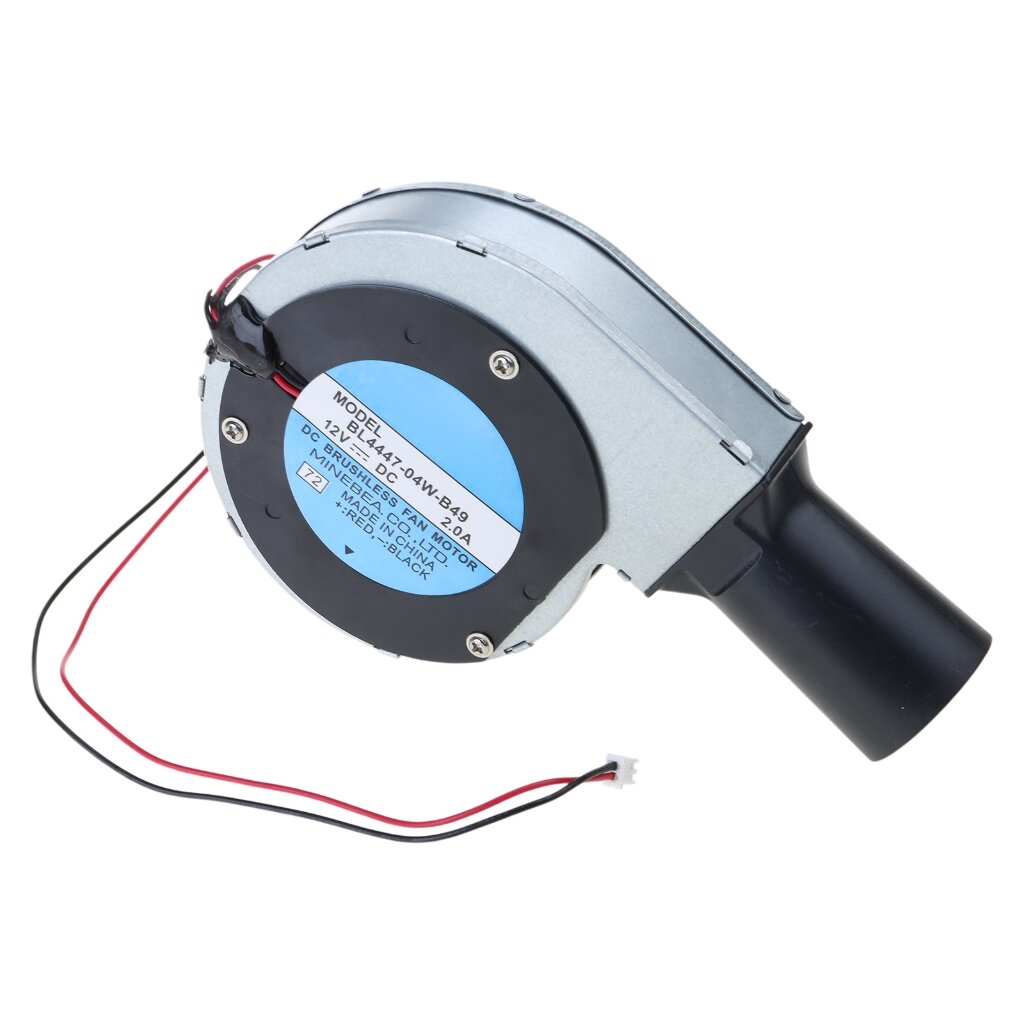 12 В 2 А 11028 Вентилятор для гриля барбекю Металлический турбовоздуходувка для с воздуховодом для розжига угля Электрический вентилятор для приготовления пищи Высокая скорость 5