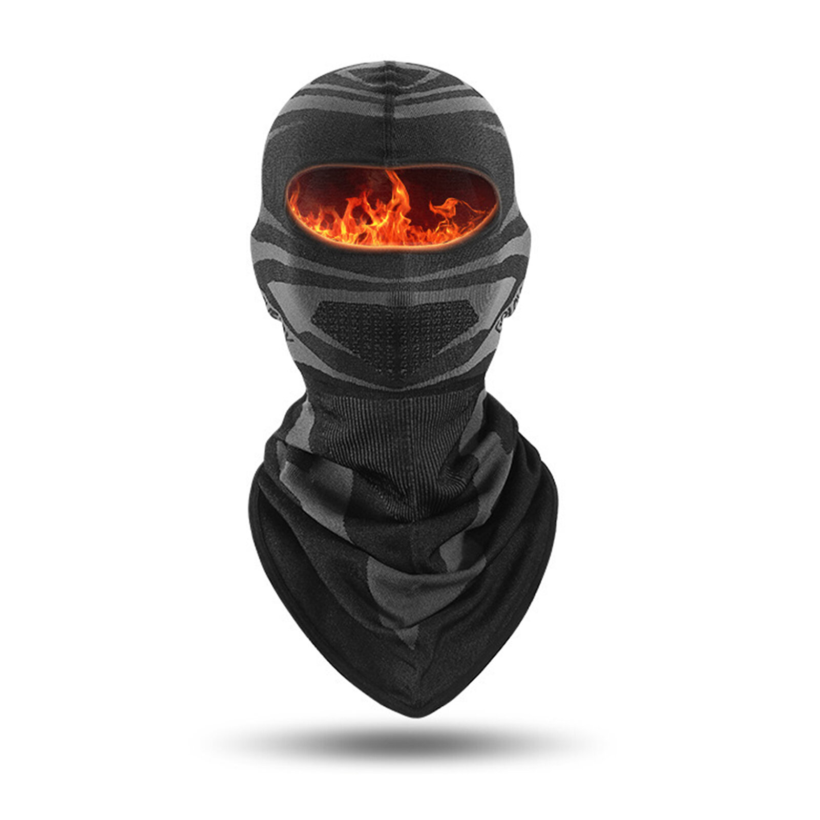 Маска-балаaclava для активного отдыха на улице для мужчин и женщин, велоэкипировка, ветозащищенная, горнолыжная маска, шарф для шеи, для мотогонок, бега, рыбалки, материал нейлон, размеры S/ M/ L, S 40* 28см, M 56* 37.5см, L 66* 54см, типы обычная