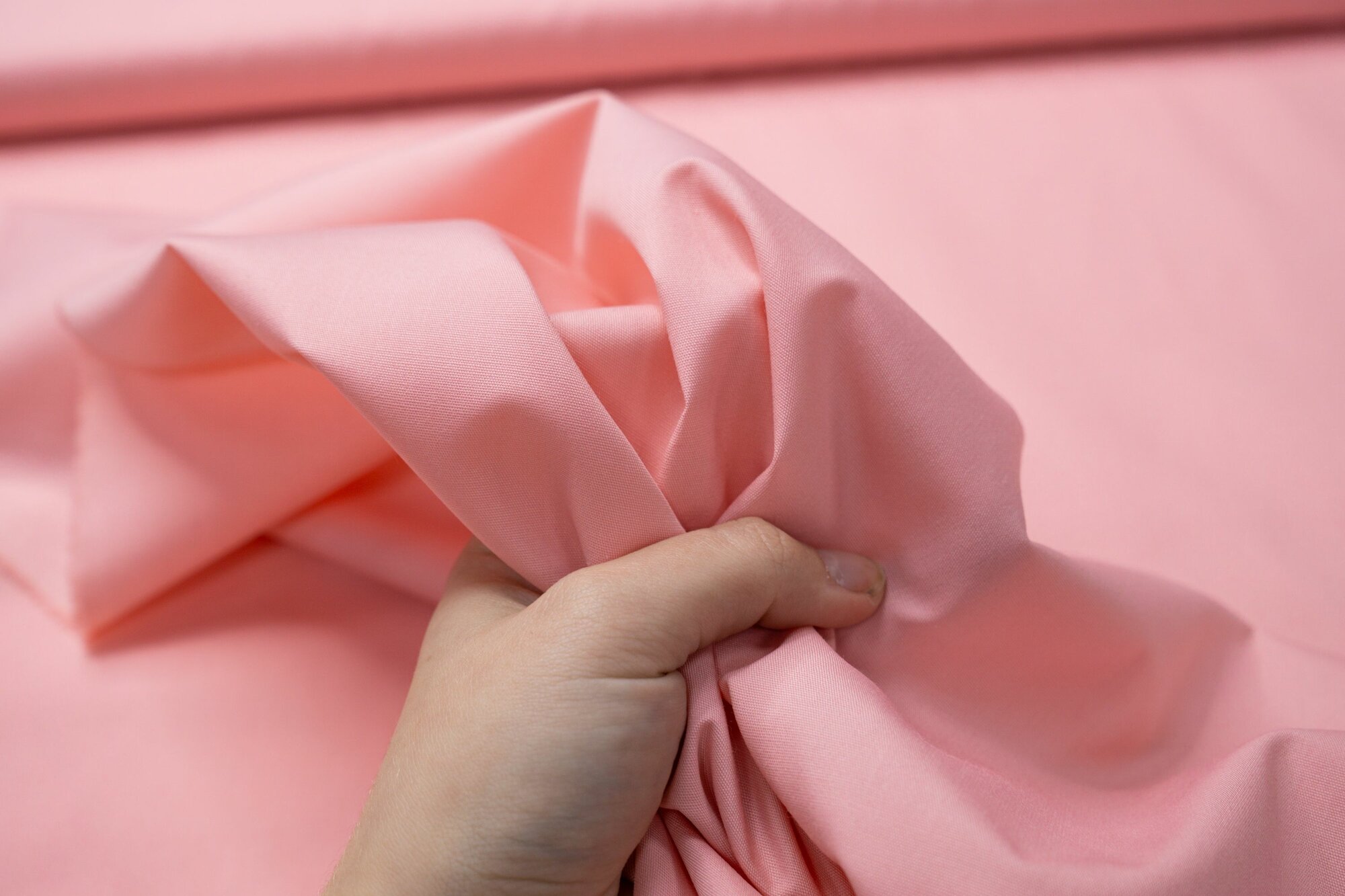 Ткань Хлопок плательный розовый 0.82м