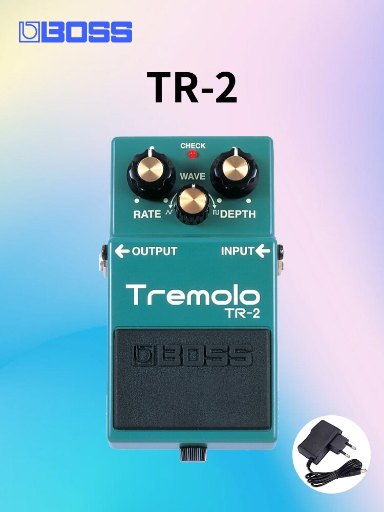 BOSS TR-2 тремоло педаль эффектов электрическая гитара аксессуары