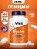 NOW Glycine, Глицин, 1000мг 100 растительных капсул, Аминокислоты для мозга и па...