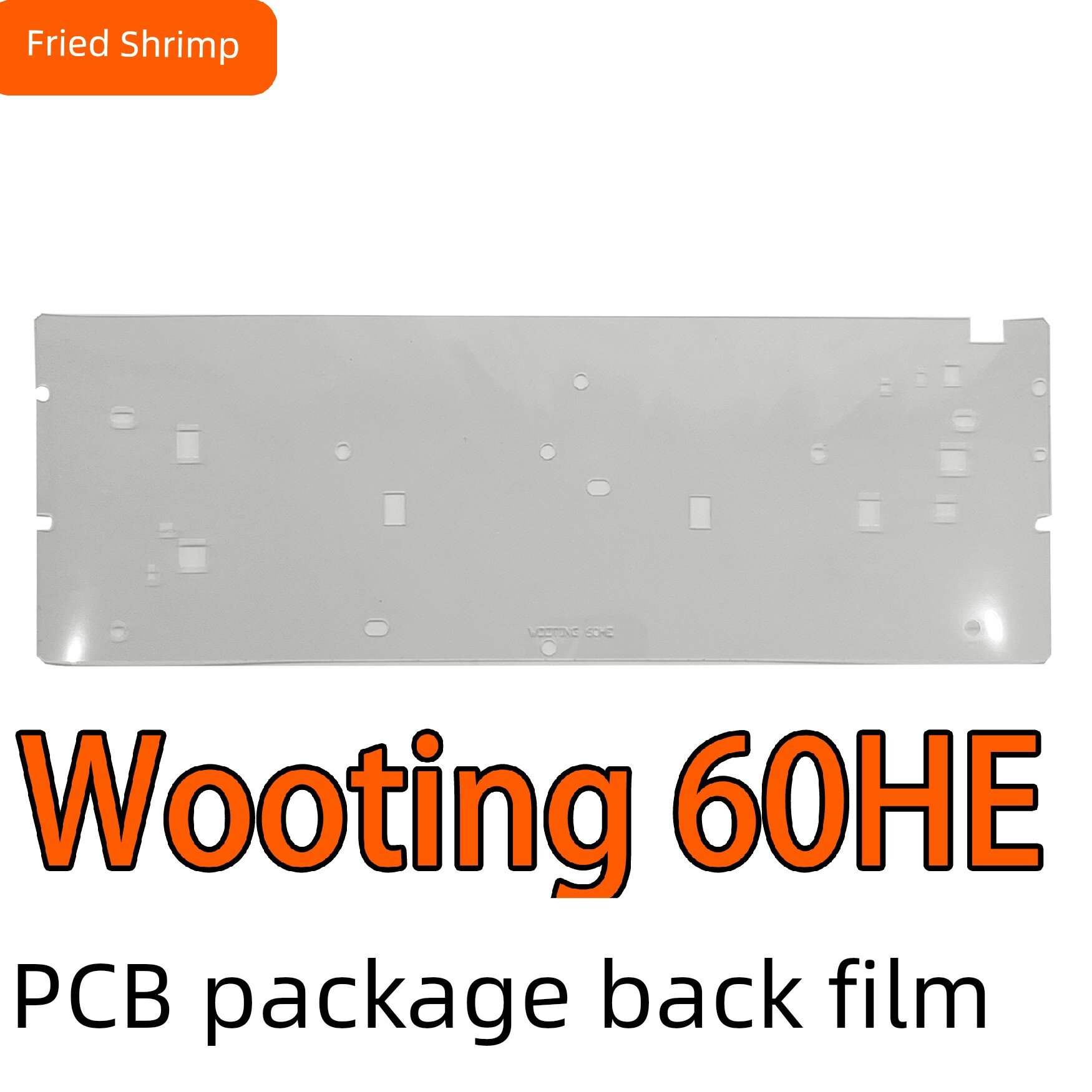 Wooting60HE модифицированная клавиатура ym60 с магнитной осью, специальная звуковая сумка PORON, сэндвич, хлопковая