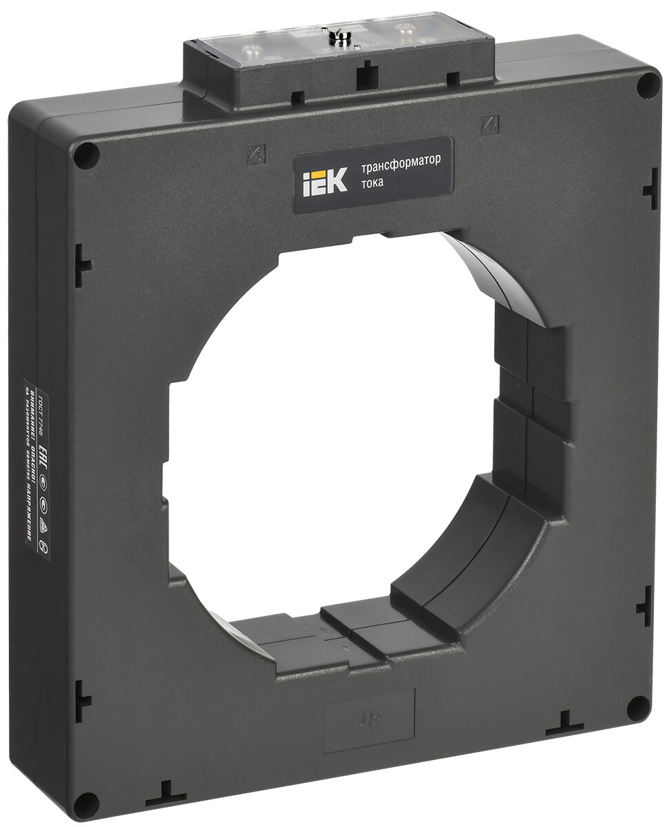 Трансформатор тока IEK 2500/5 А, 15 ВА, высокий класс точности, с Вторичным током 5 А, в пластиковом корпусе