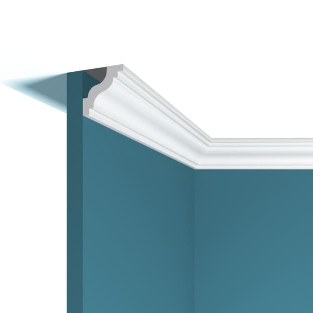 Карниз Потолочный Perfect Plus P28 Д200xШ4xВ4.1 см / Перфект Плюс.