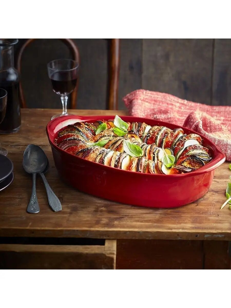 Форма овальная керамическая запекание и выпечка