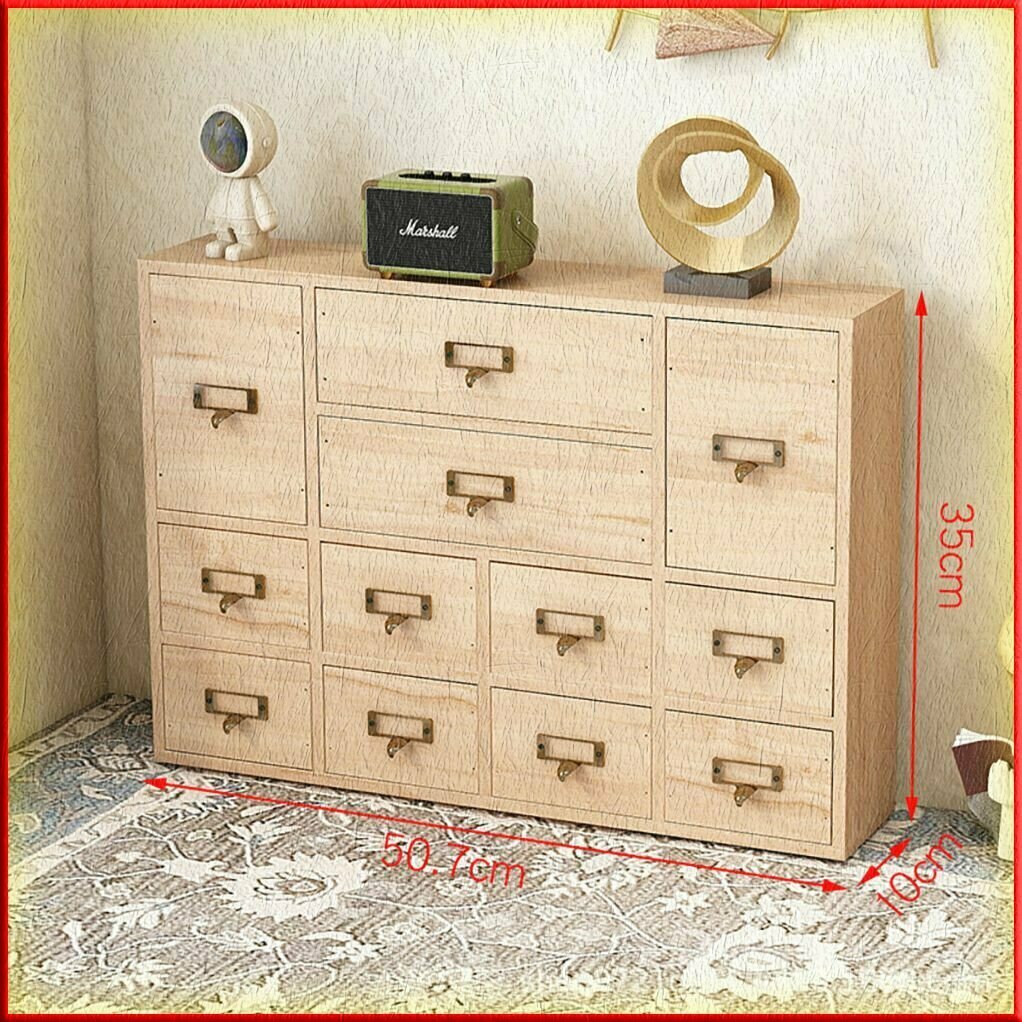 12 ящик деревянный аптекарный шкаф библиотека аталог аталог для домашнего офиса