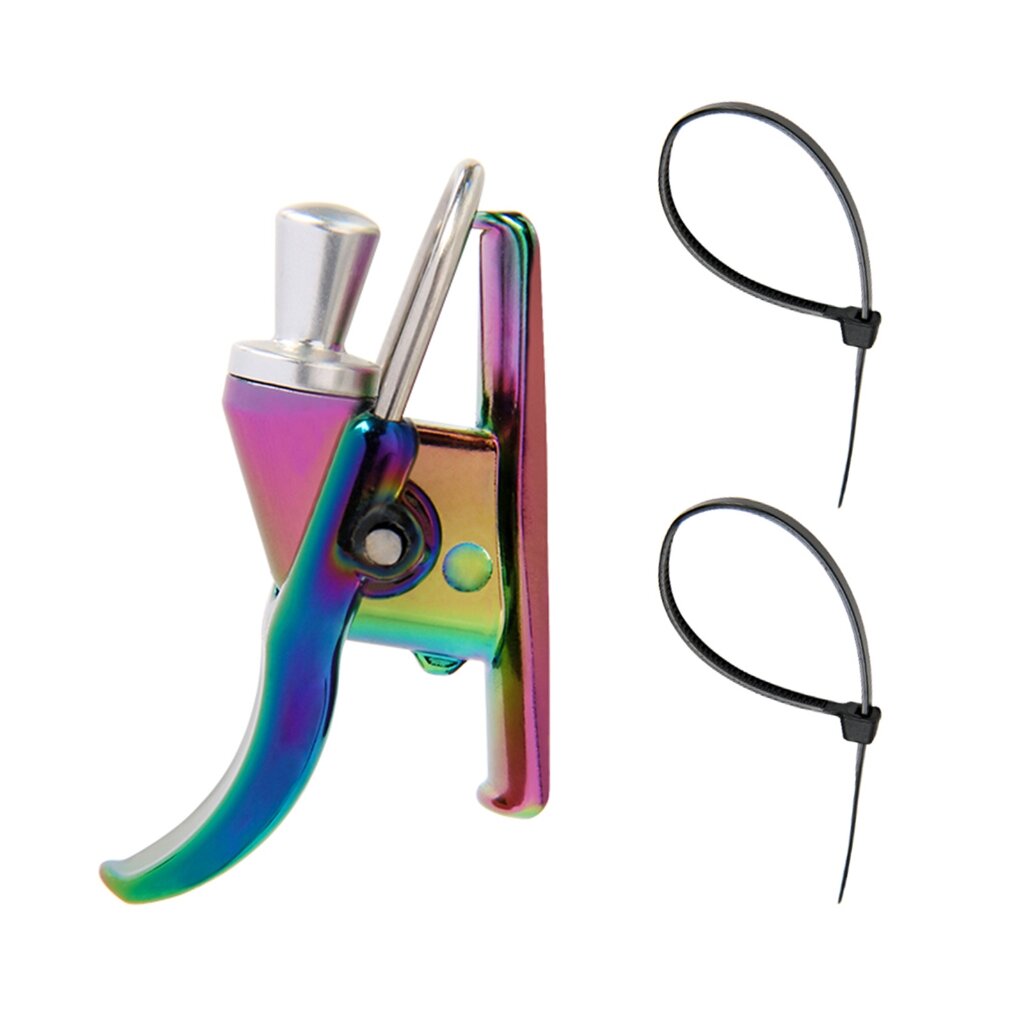 Вспомогательное устройство для забрасывания удилища с 2-мя кабельными стяжками, цветное