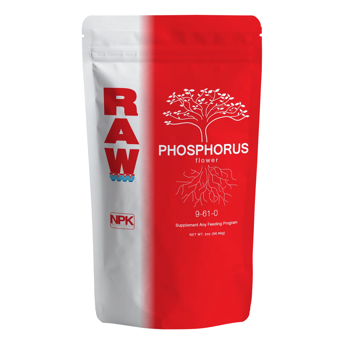 Растворимый стимулятор для цветения / RAW Phosphorus, 56 г / NPK Industries