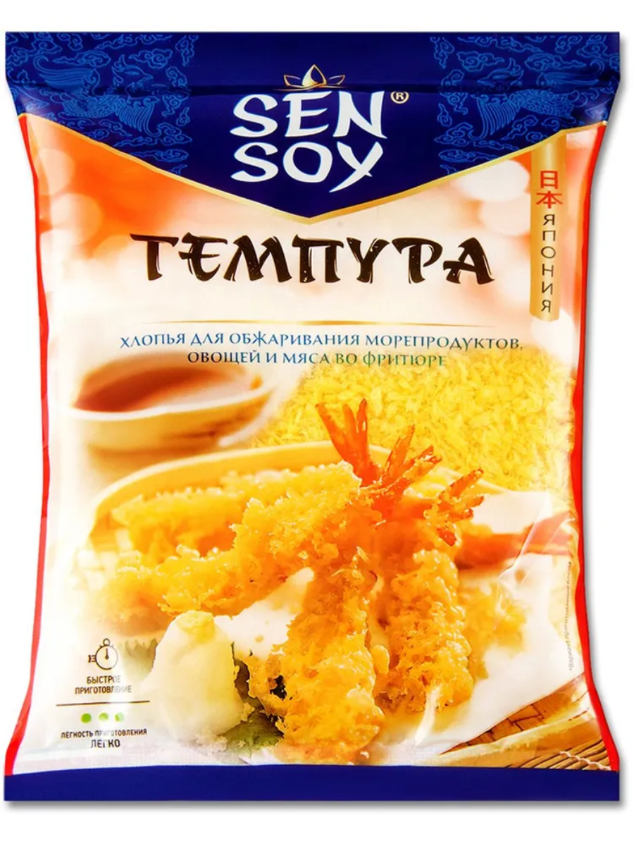 SenSoy хлопья для темпуры для роллов, 100 г