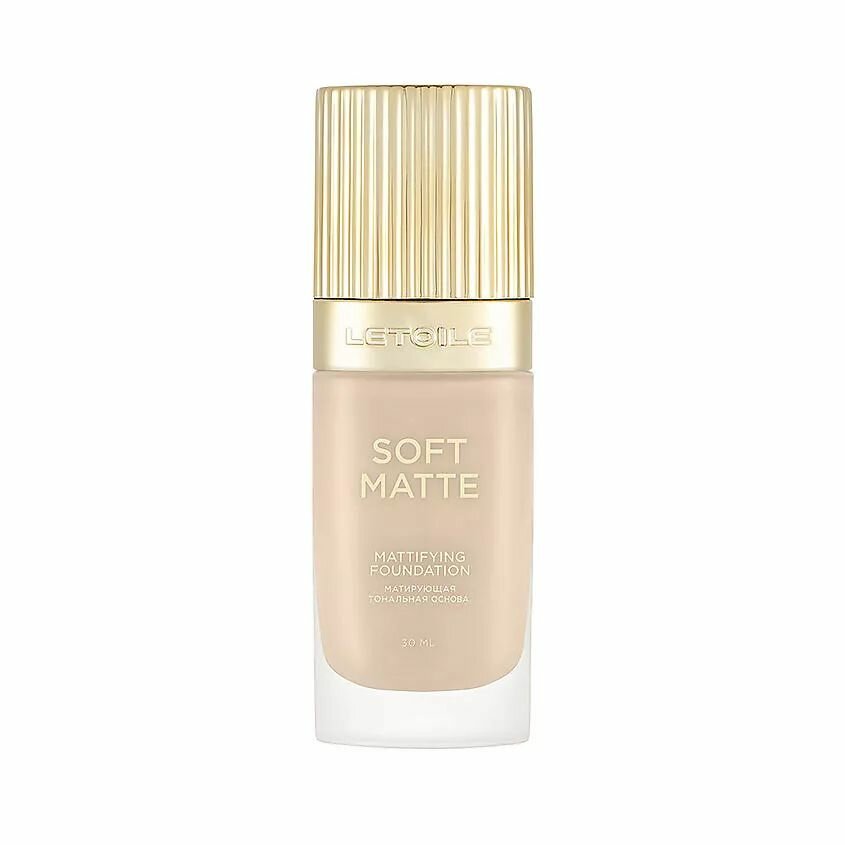 Лэтуаль Матирующая тональная основа Soft Matte Foundation, 005 Soft Beige, 30 мл