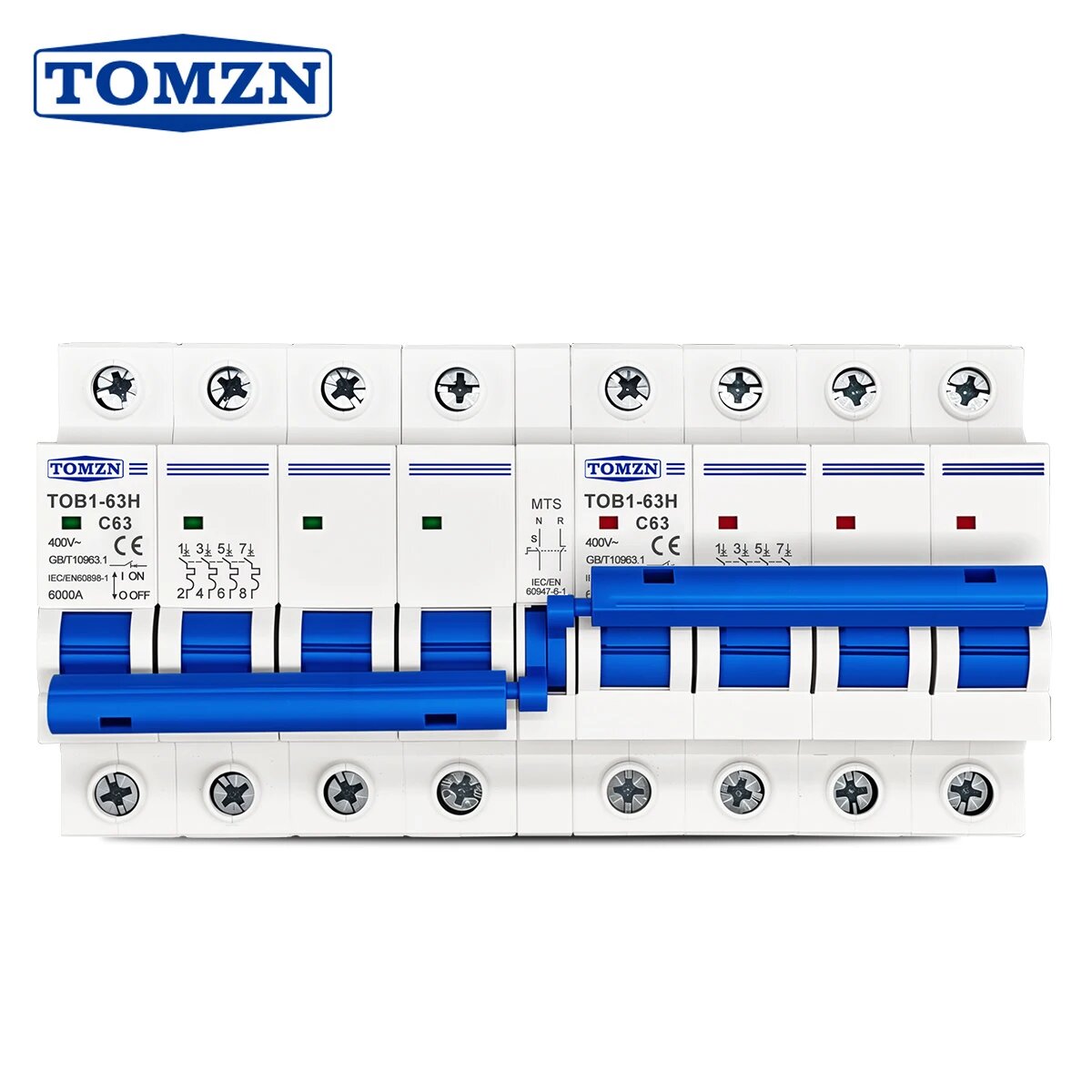 Ручной переключатель TOMZN T0B1-63H MTS 63A 50А