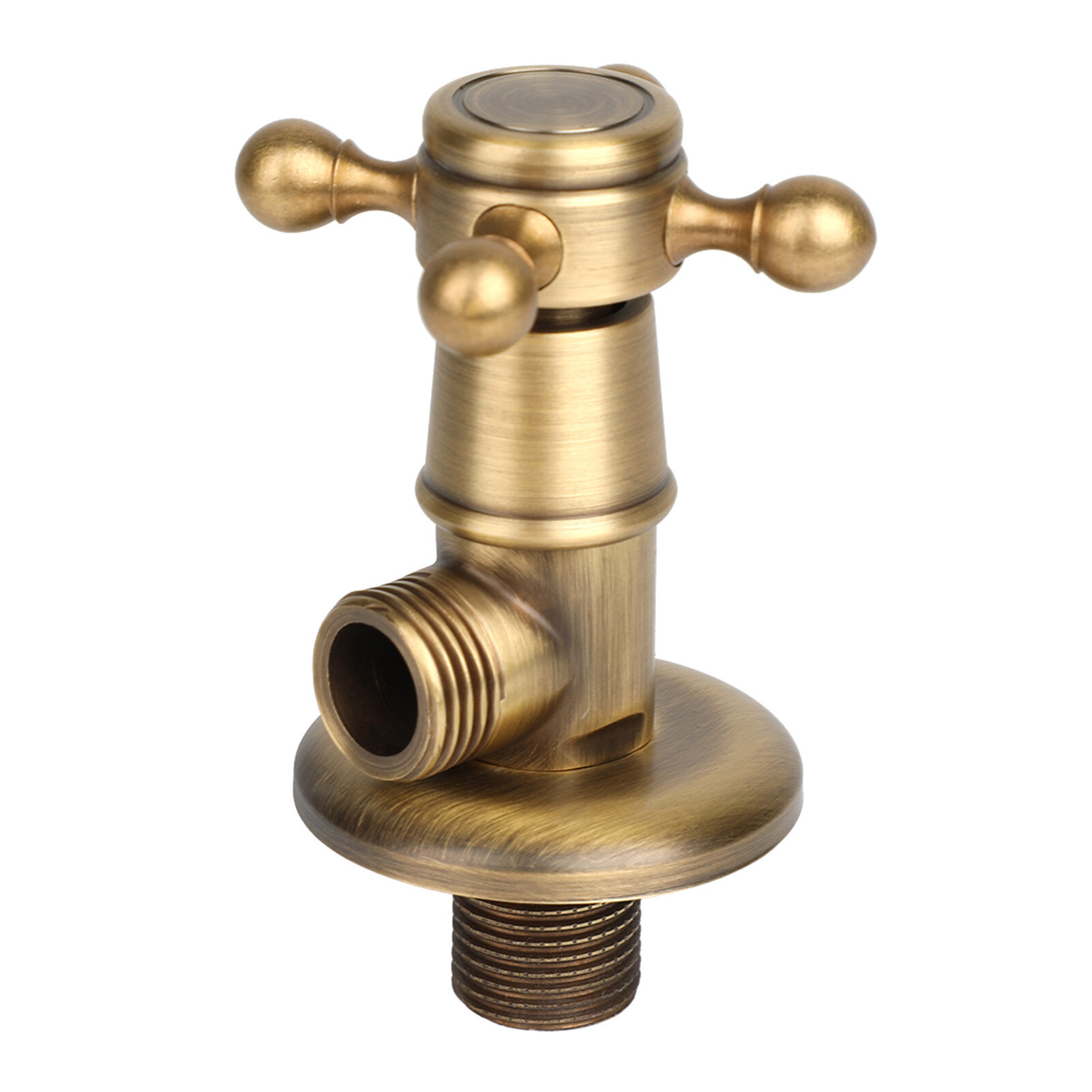 Universal Antique Angle Valve Anti -Splash Triangle Valve, for Bathroom Use Kitchen Home