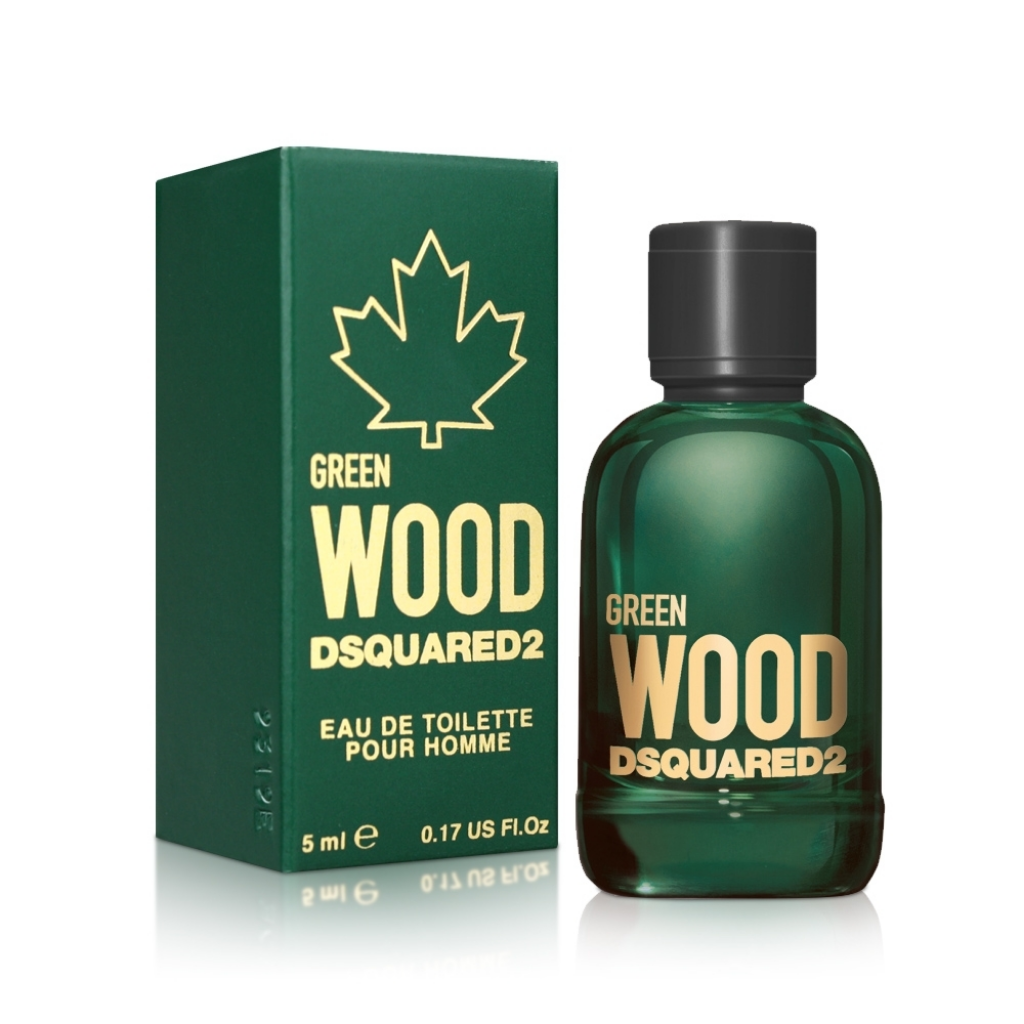 Dsquared2 Green Wood мужская туалетная вода 5 мл Miniature