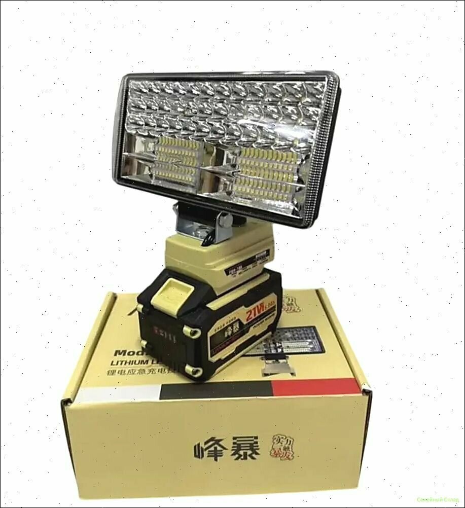 Прожектор светодиодный Feng bao -188 ,8 Дюймов Без батареек