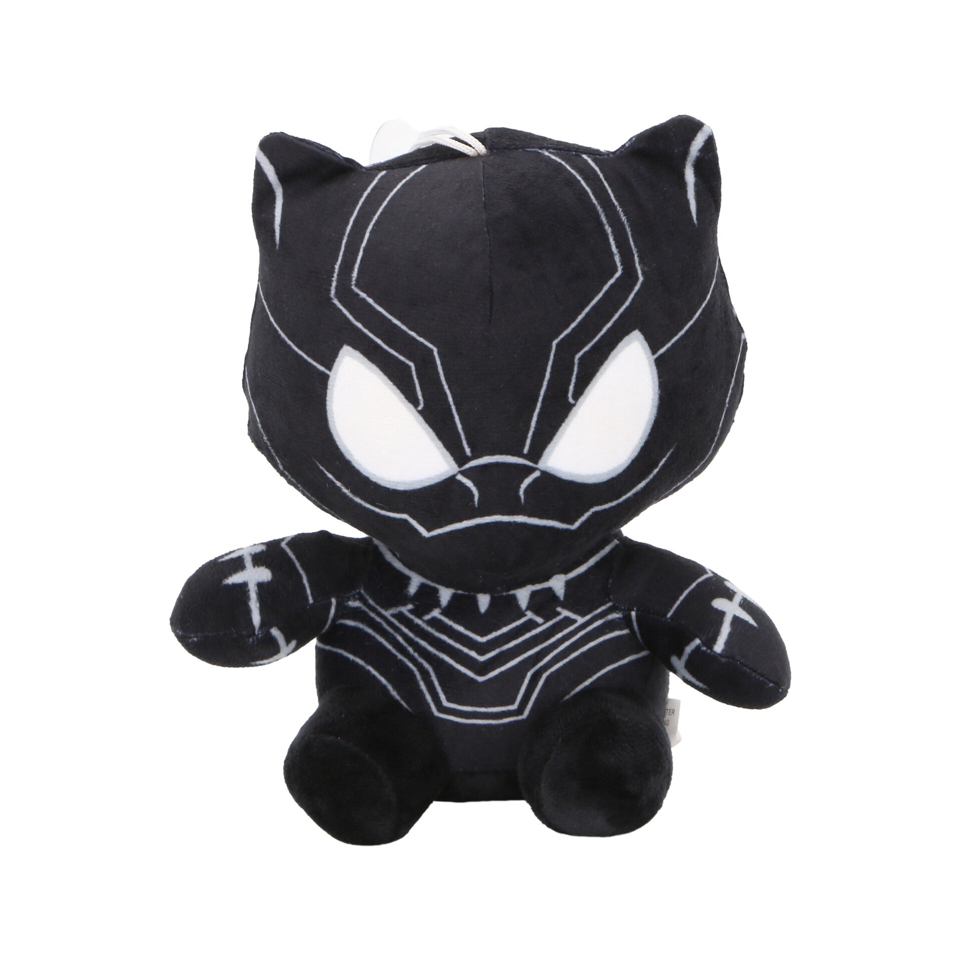 Супер мягкая короткая плюшевая подушка Spider Steel Black Panther