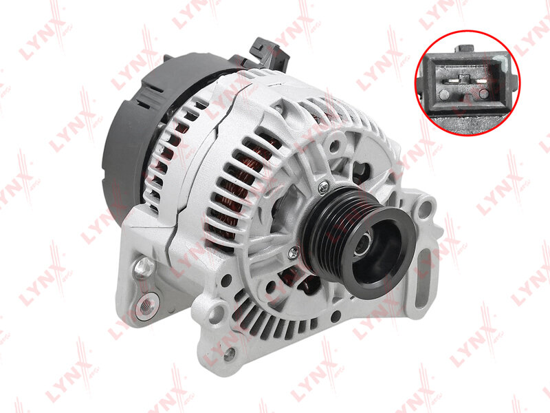 Генератор LYNXauto EA-1456. Для: SKODA Felicia I 1.6 95-02, VW Golf III 1.8-2.0 91-99 / Polo III 1.0-1.8 94-01 / Transporter 1.9 90-95