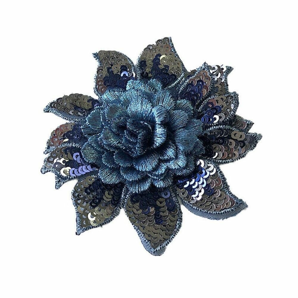 Вышивка в сетке Цветы — кружевная ткань для платьев, декора и шитья, цветочный узор для костюмов и творчества