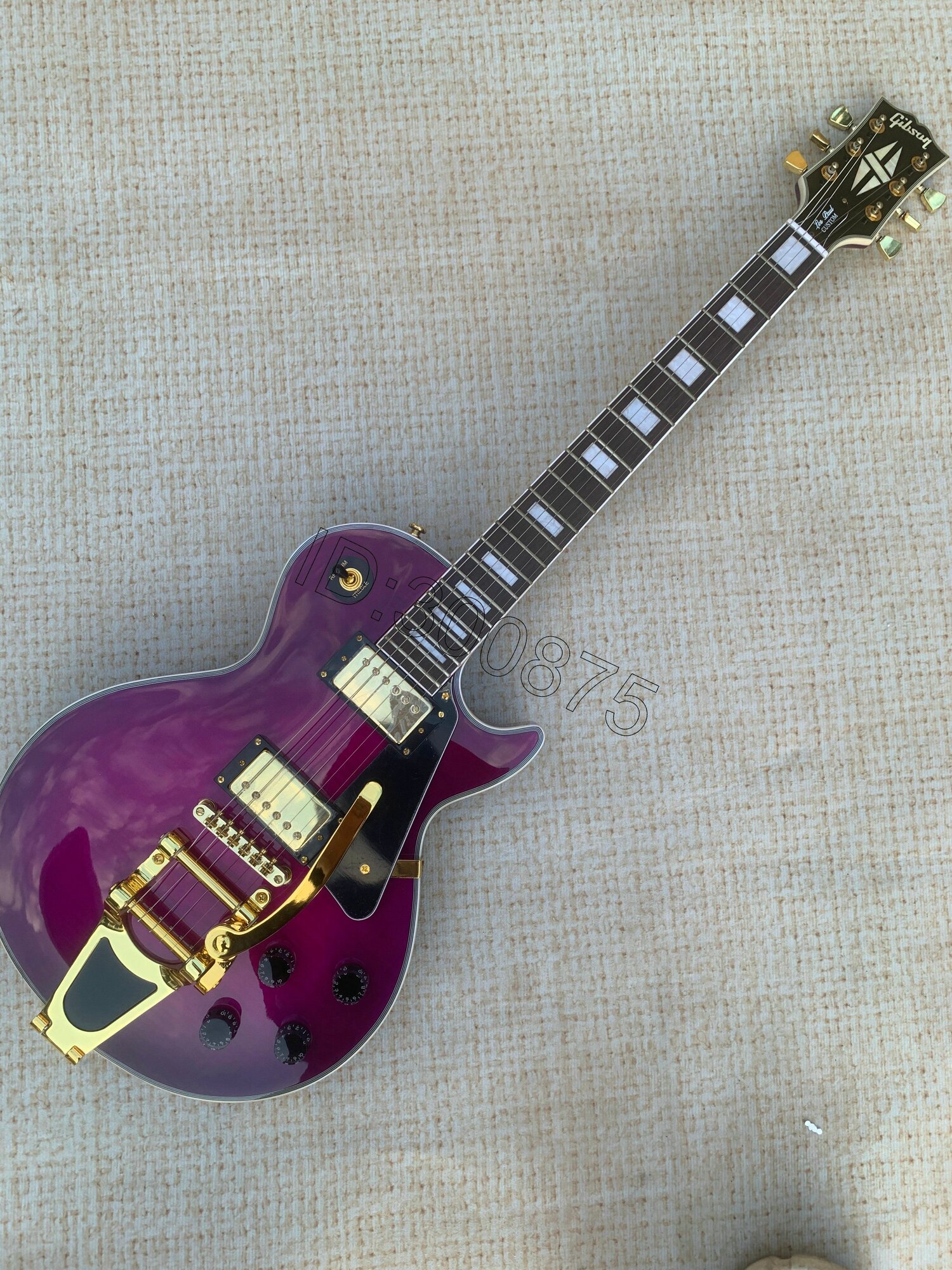 GIBSO Электрогитара электрогитара/гитара для начинающих 6-струнная, корпус Махагони 39"