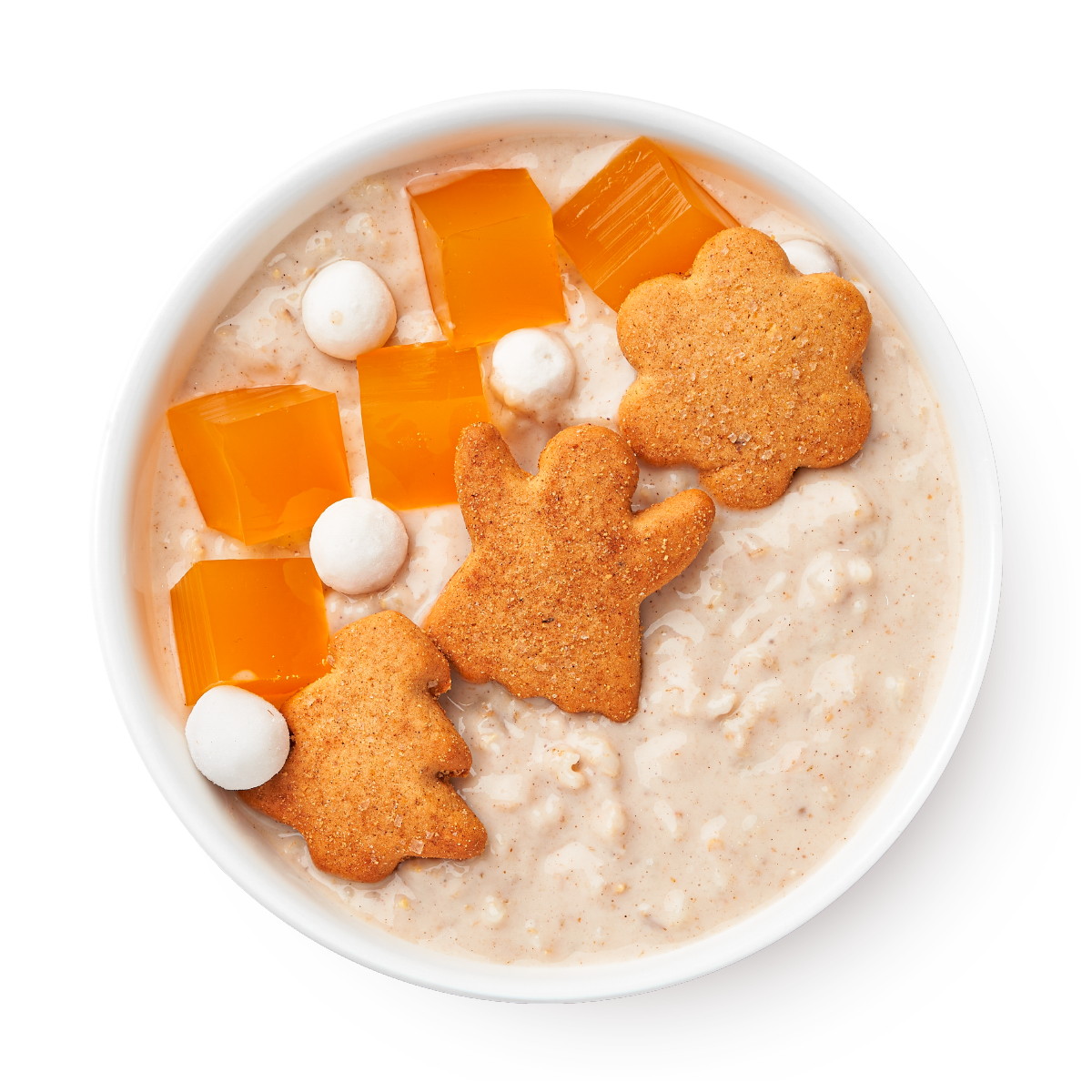 Зимняя овсяная каша с имбирным печеньем и клюквой в сахаре «Из Лавки»