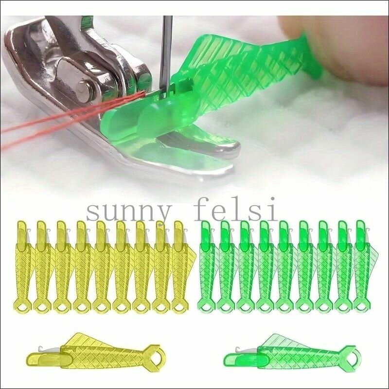 20 мощных нитевдевателей для рыболовных крючков - мощные нитевдеватели для швейных машин с заостренным концом и отверстием, подходящие для автоматических и ручных швейных машин