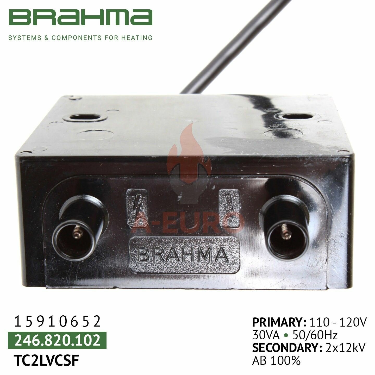 Трансформатор Brahma TC2LVCSF 110-120V, 15910652 — фото 1