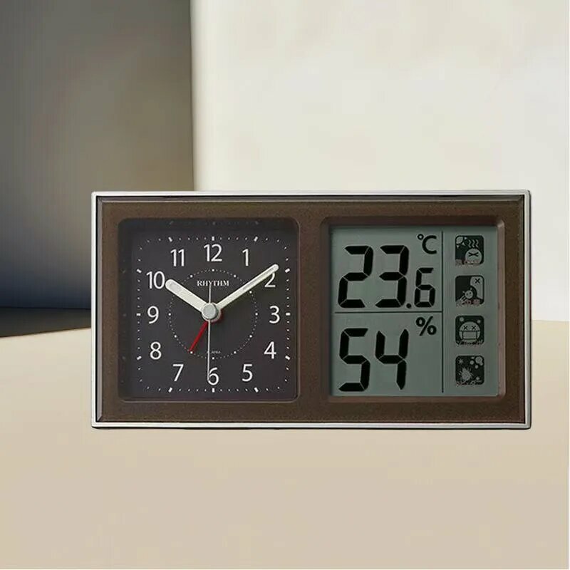 Rhythm Настольные часы Кварцевые, Электронные 1 шт