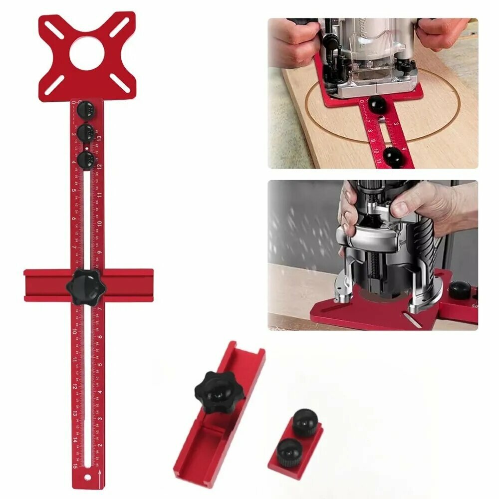 Кронштейн паза фрезерного станка с дюймовым перфоратором, алюминиевый лобзик для резки круга фрезерного станка, Адаптер для инструмента